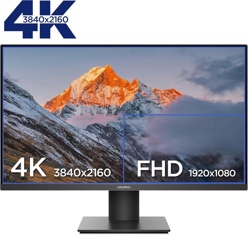 Koorui 27 Inch 4K UHD IPS Monitor with HDR10 & Wide Color Gamut – KOORUI US