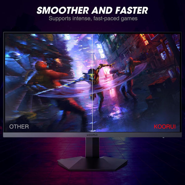 Koorui 24 Inch FHD 165Hz IPS Gaming Monitor with Adaptive Sync – KOORUI US