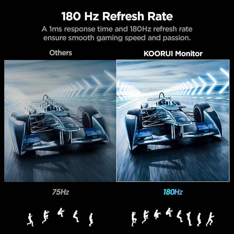 Koorui 24 Inch Curved 180Hz Gaming Monitor with HDR10 – KOORUI US
