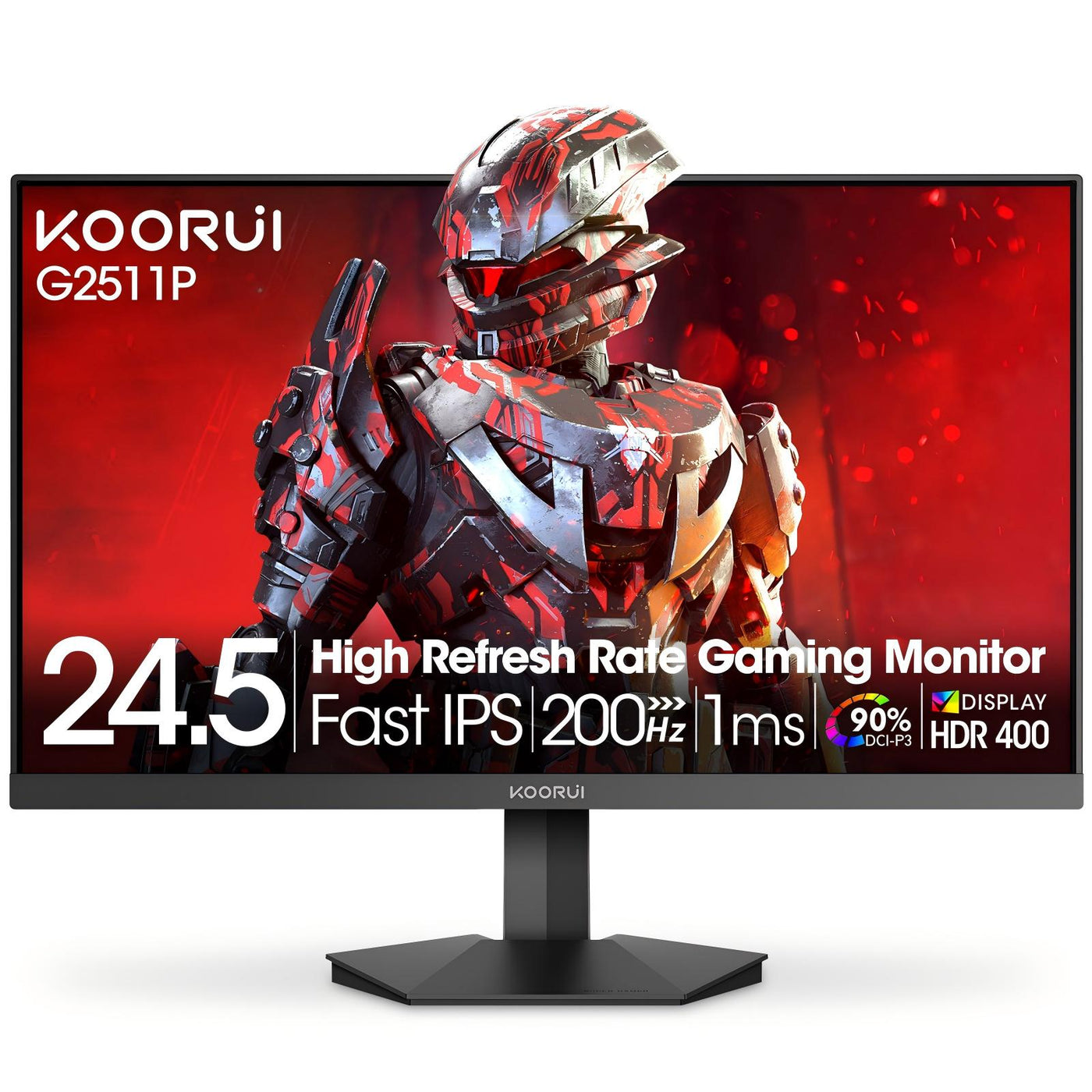 Koorui 25 Inch FHD 200Hz IPS Gaming Monitor with 99% sRGB – KOORUI US